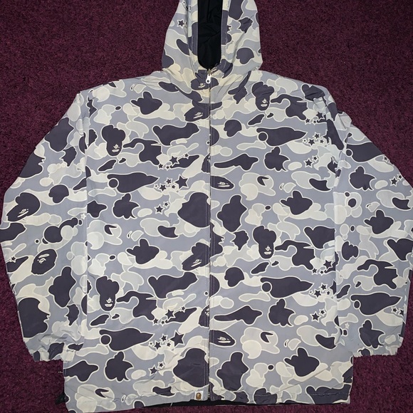 Bape | Jackets & Coats | Bape Sta Camo Reversible Jacket | Poshmark